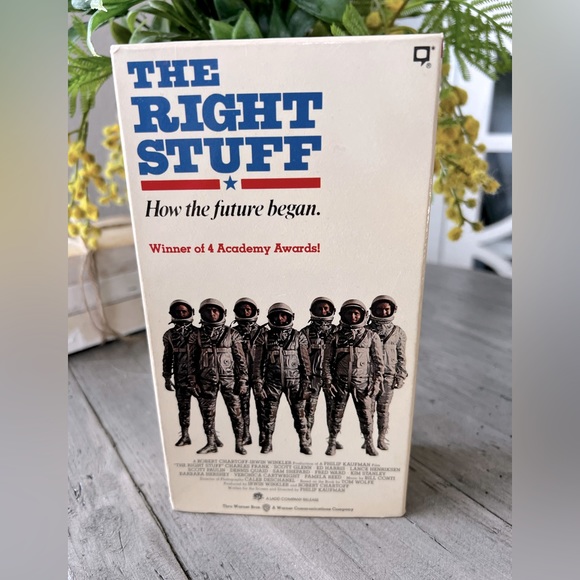 VHS | Media | Vhs The Right Stuff 983 Won 4 Oscars | Poshmark